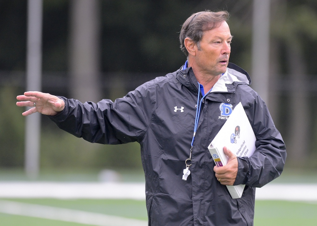 Coach Rob Trifone thanks the Darien community after announcing his ...