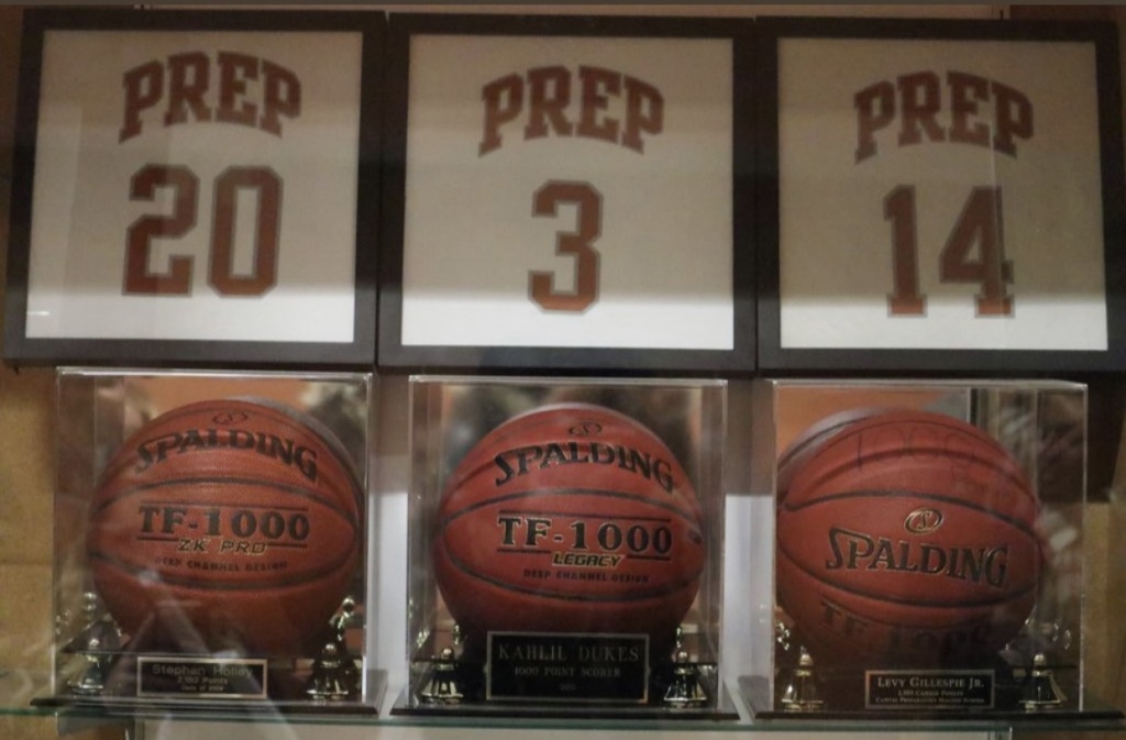 Capital Prep retires numbers of top three all-time scorers
