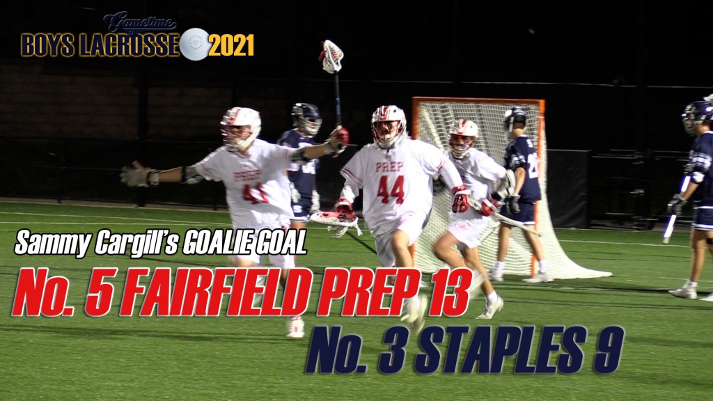 Watch: Sammy Cargill’s sweet goalie goal in No. 5 Fairfield Prep’s ...
