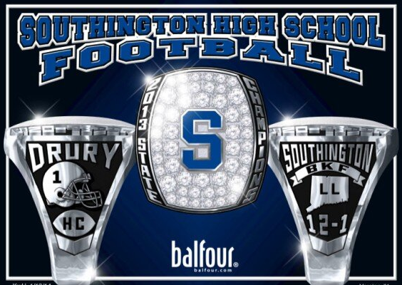 State championship bling (a series): Southington football's LL title rings