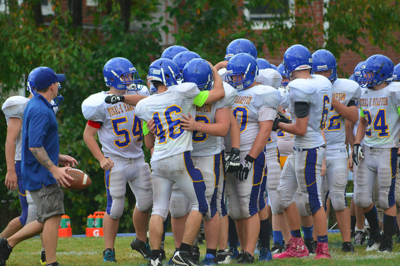 Vinal Tech-East Hampton football defeats Wolcott Tech