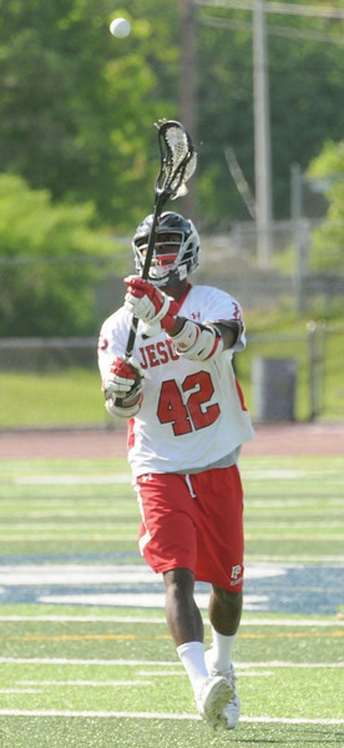 Lacrosse notebook: Confidence contagious for Amity girls