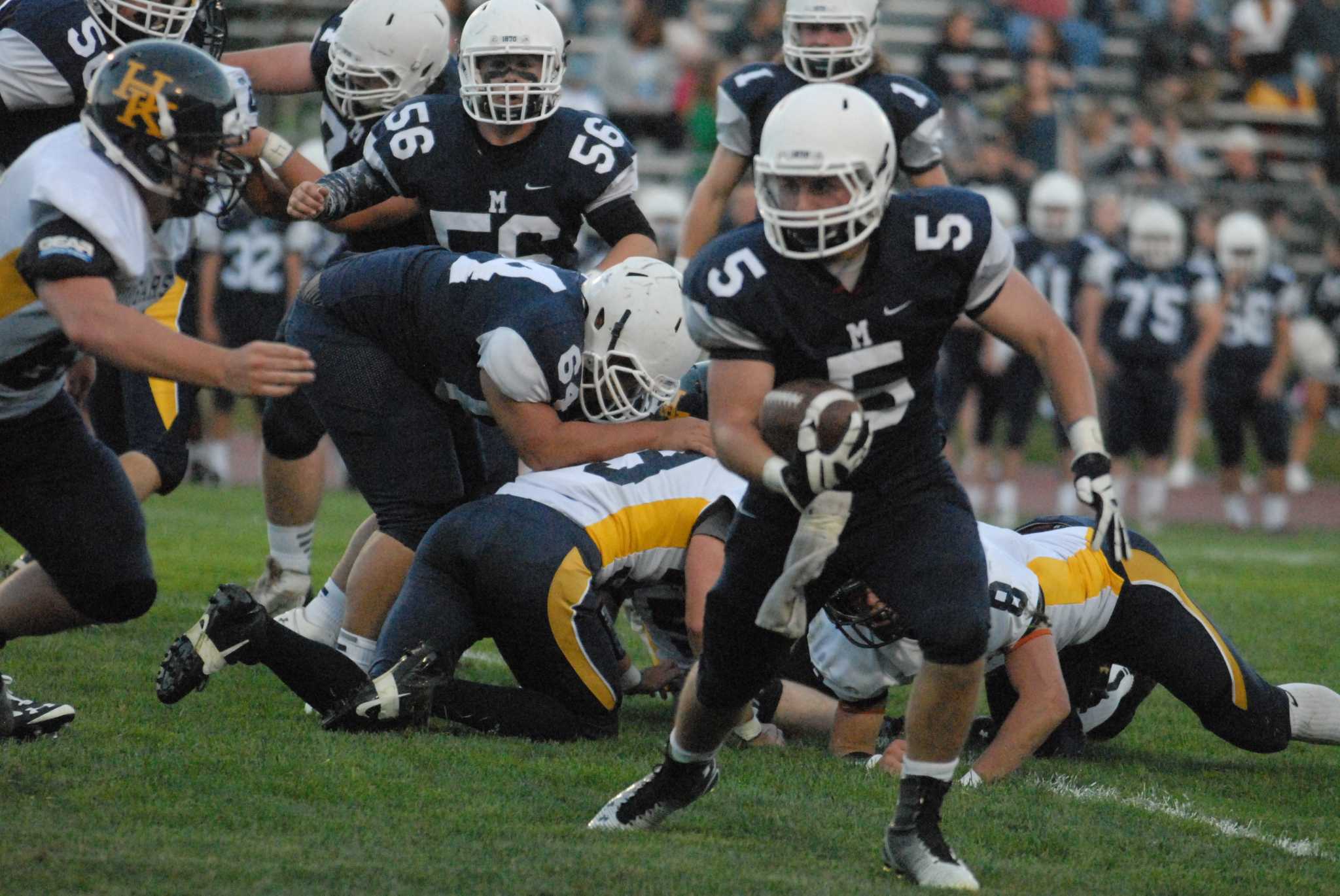 Morgan's Jake Ward voted GameTimeCT football Star of Week 2