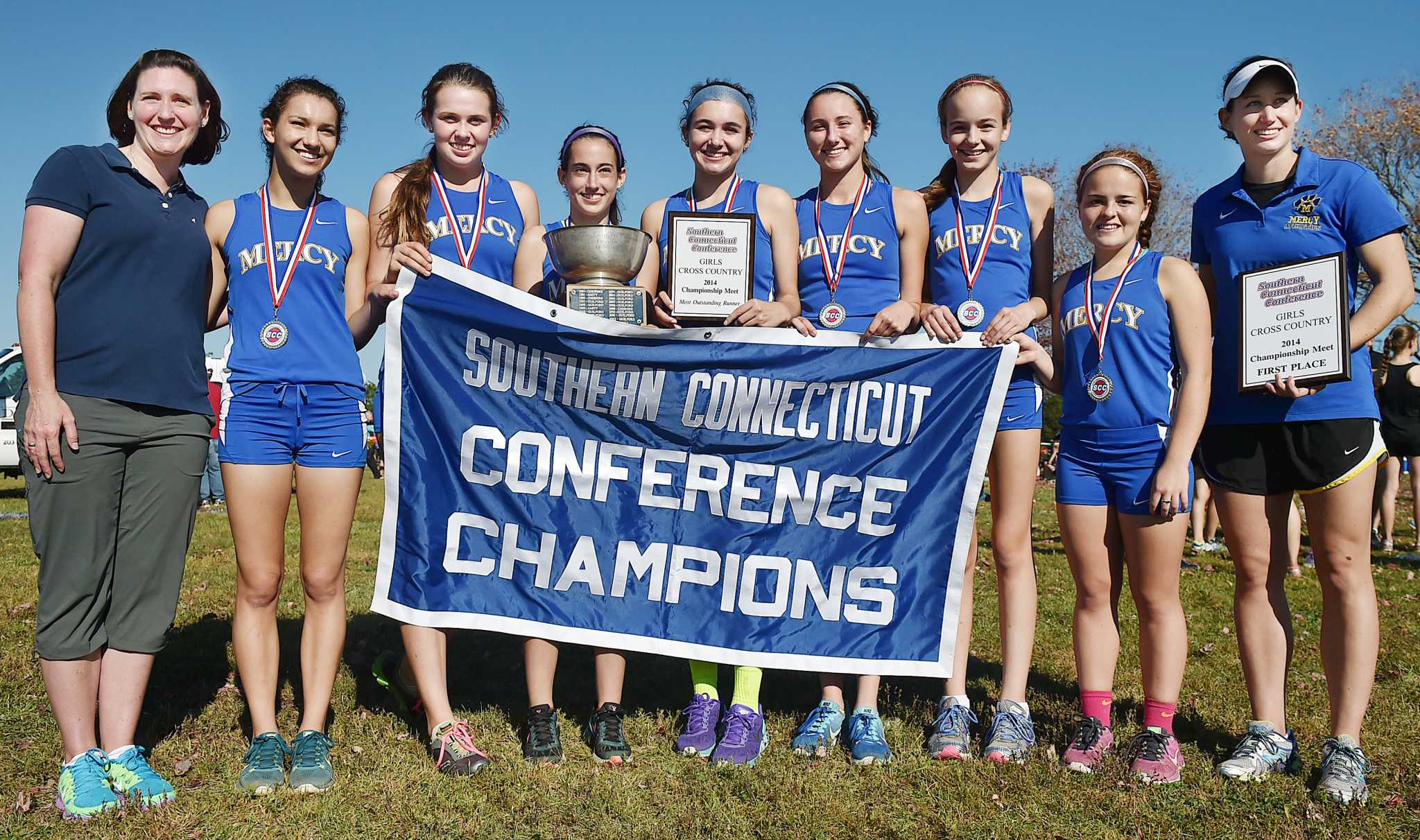 Girls Cross Country: Mercy runs to second straight SCC title