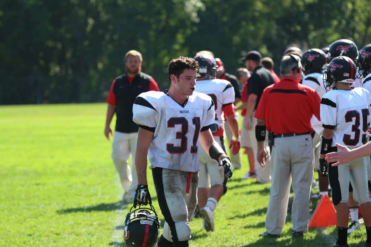 Football: Despite concussion, Warde's Gallagher maintains football passion