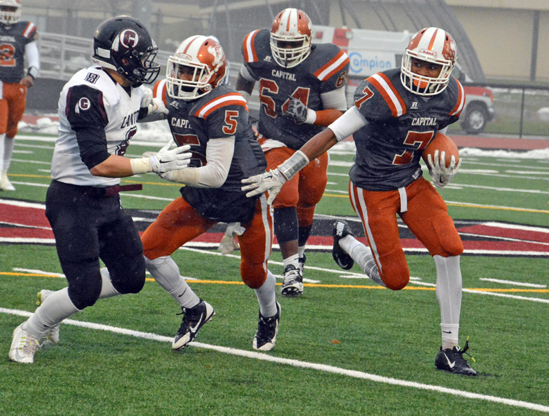 Class S-Small football: Capital Prep rallies to beat Canton for first ...