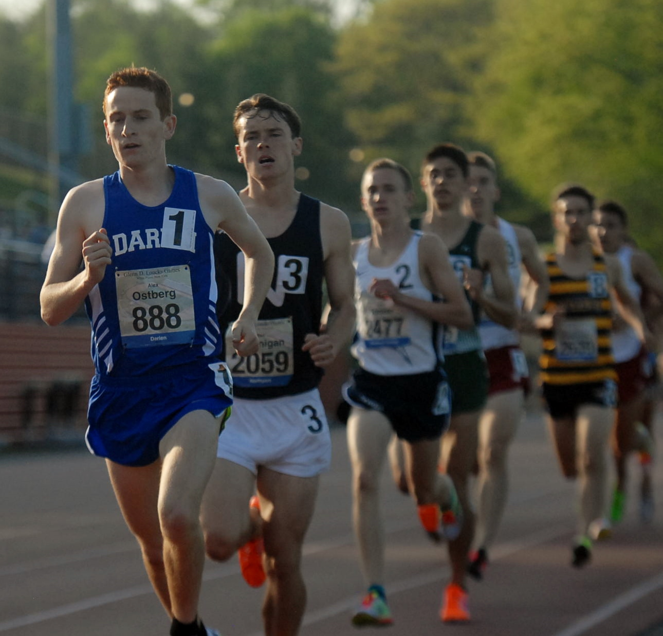 Track and Field: Darien's Ostberg places U.S. No. 2 in 3,200 at Loucks ...