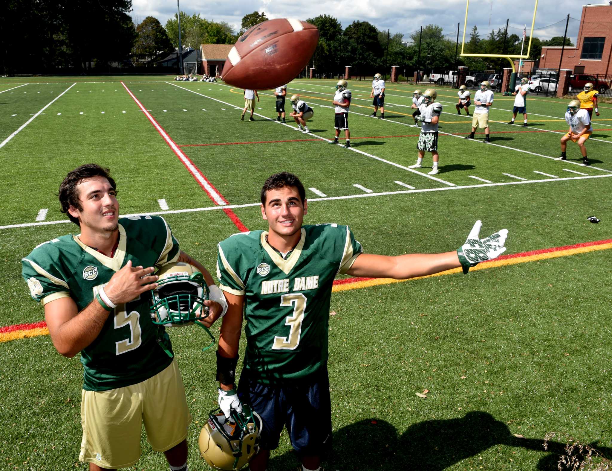 Football 2015: Lupoli, Ragaini lead way for explosive Notre Dame-West ...