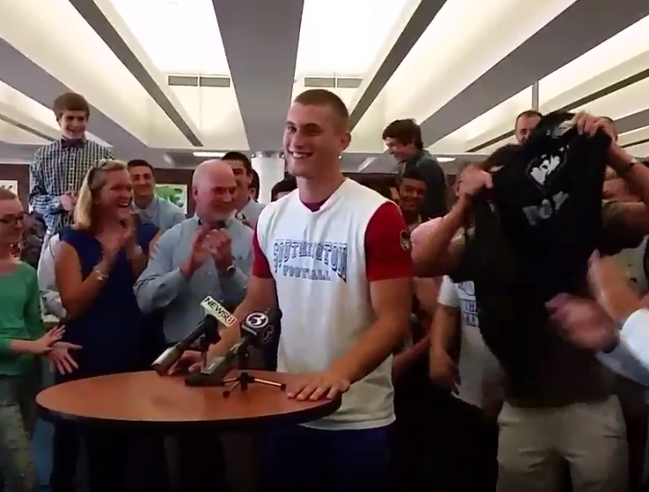 Football: Southington QB Jasen Rose picks UConn
