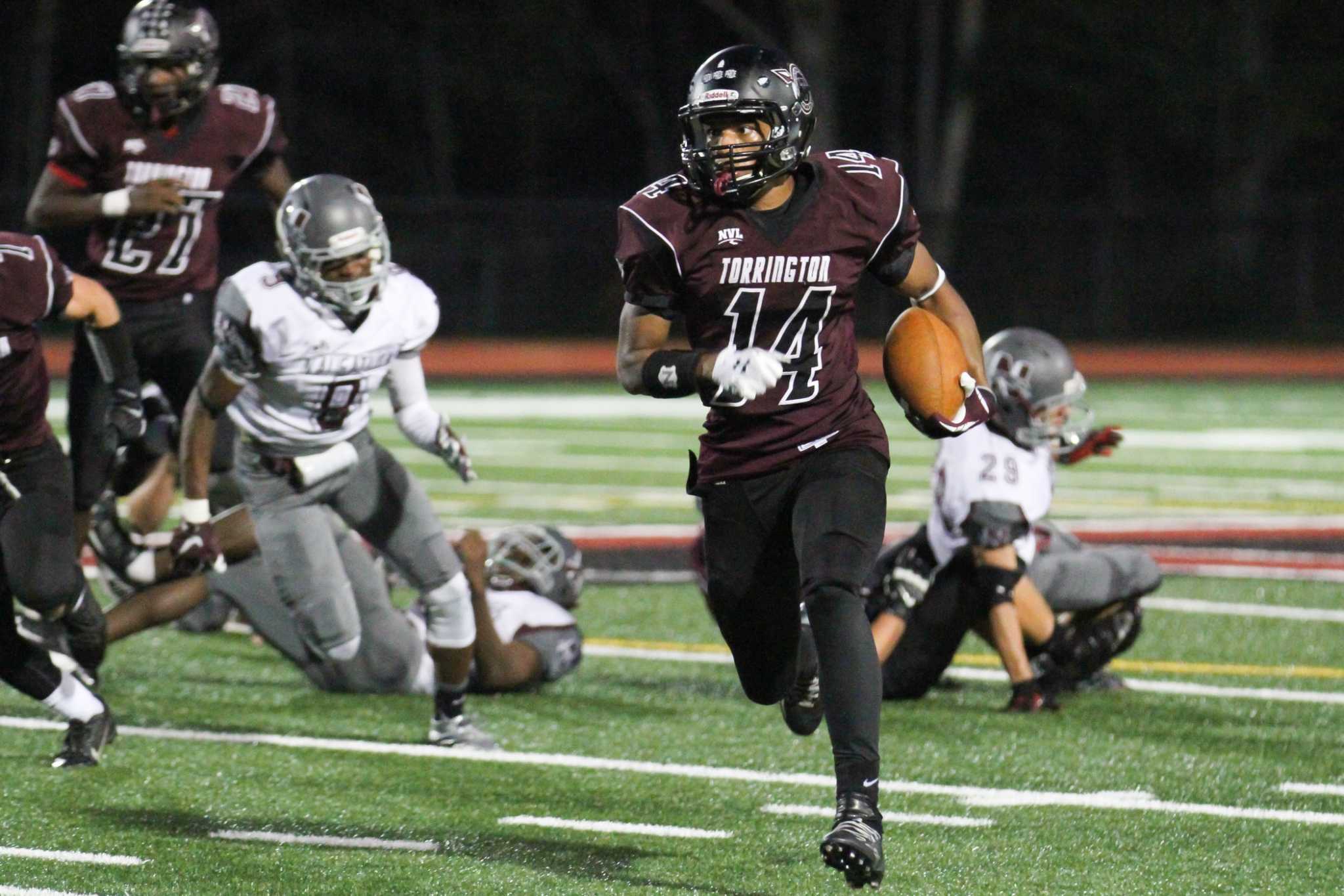Football: 50-point second half lifts Torrington past Naugatuck