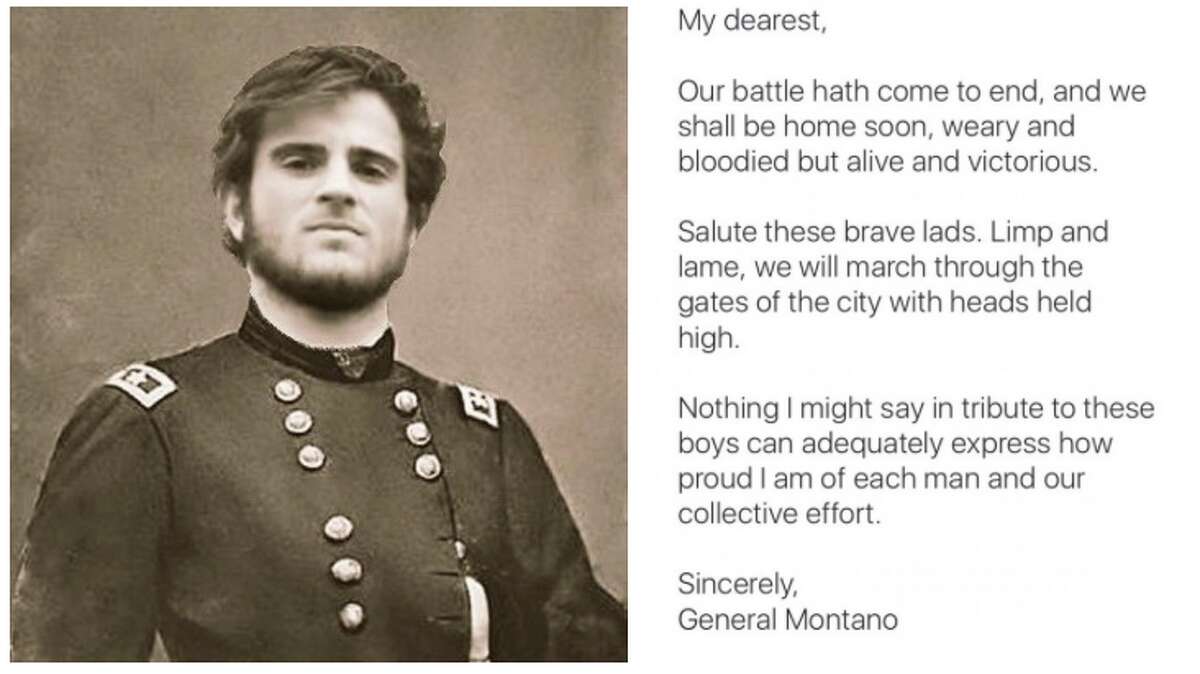Football: Gen. Mike Montano writes home after a successful siege in ...