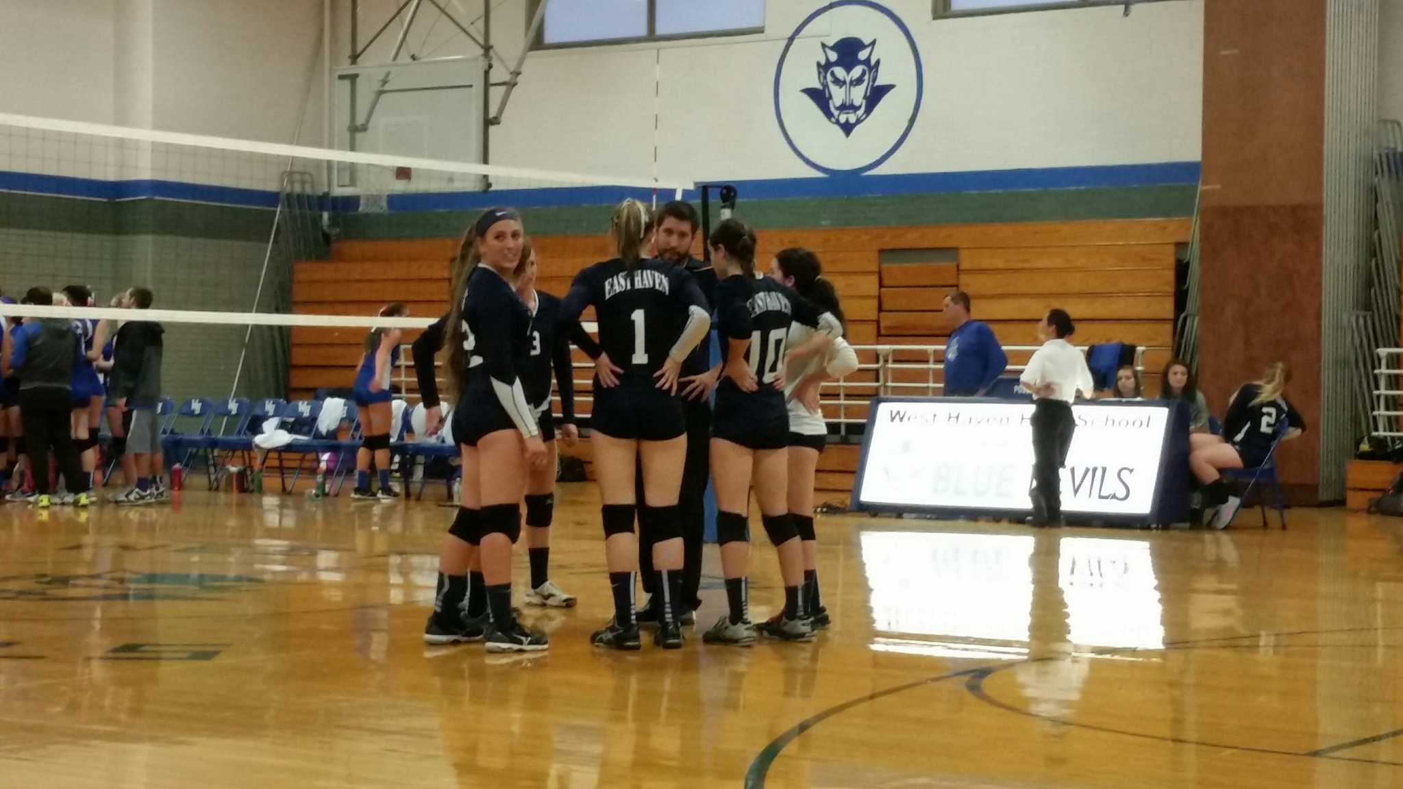 Girls volleyball: East Haven rallies past West Haven