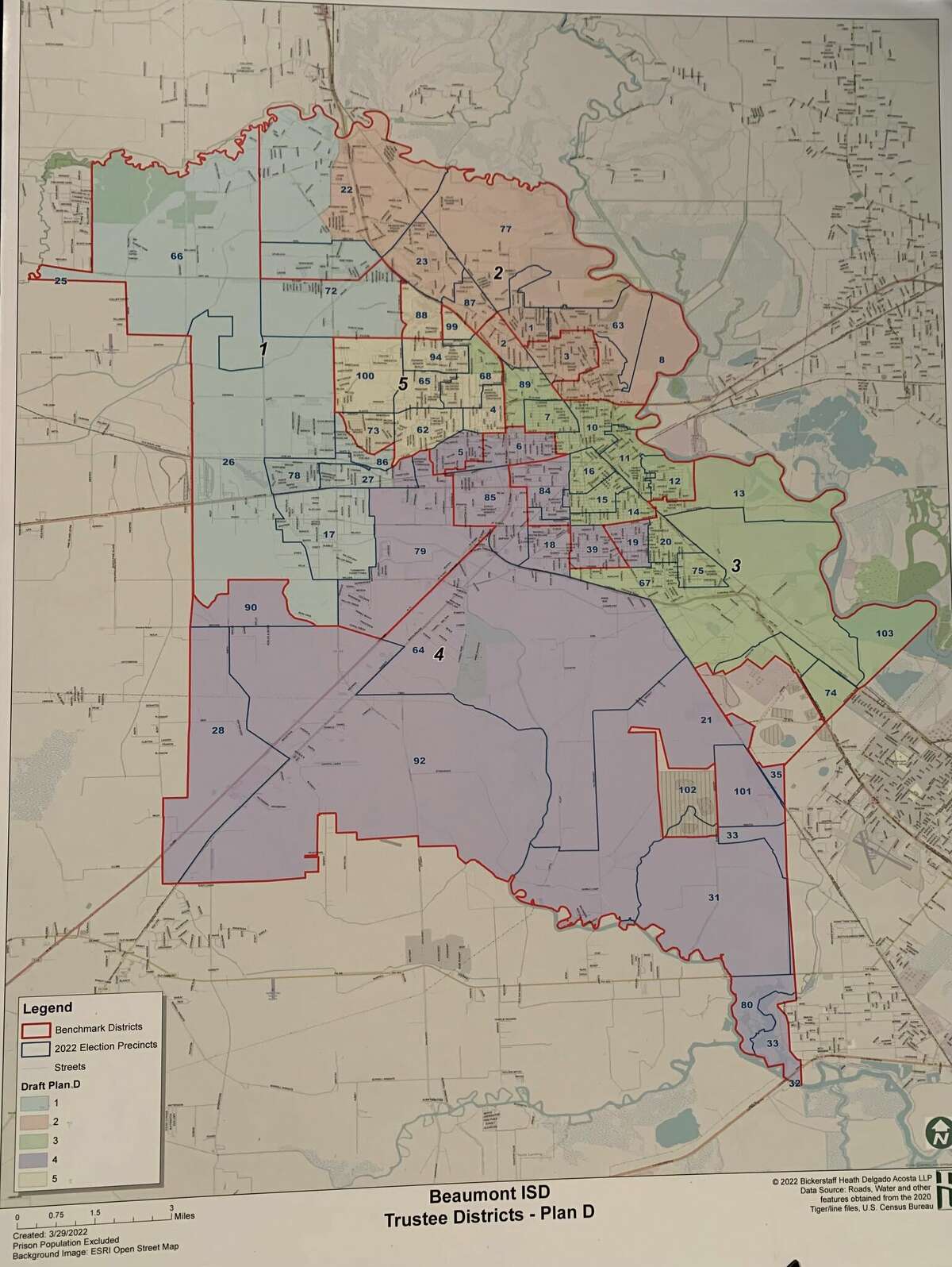Beaumont school board districts to see shake-up