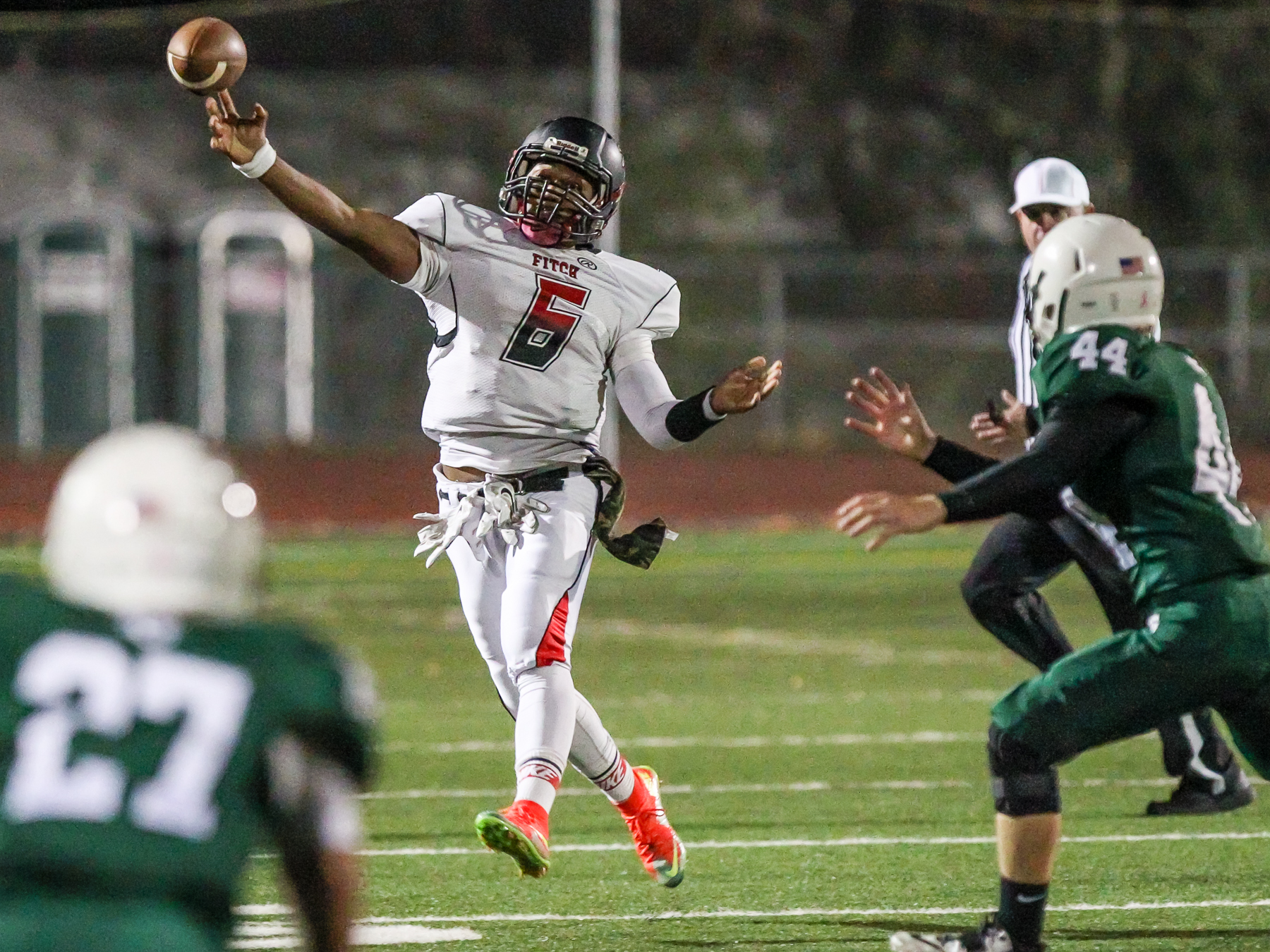 Football: Big second half lifts Fitch past Guilford