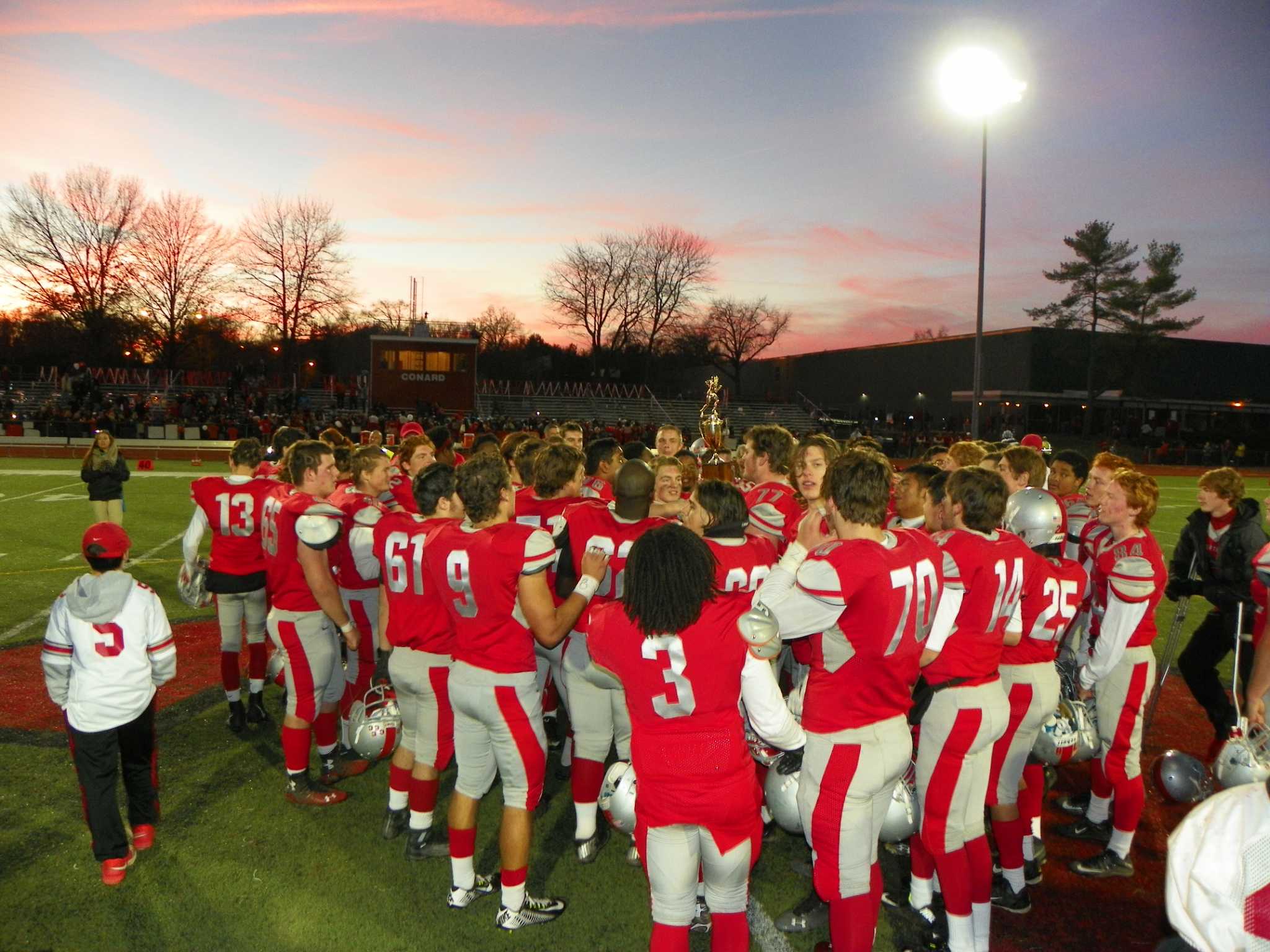 Football: Richam's record-setting day leads Conard to Mayor's Cup ...
