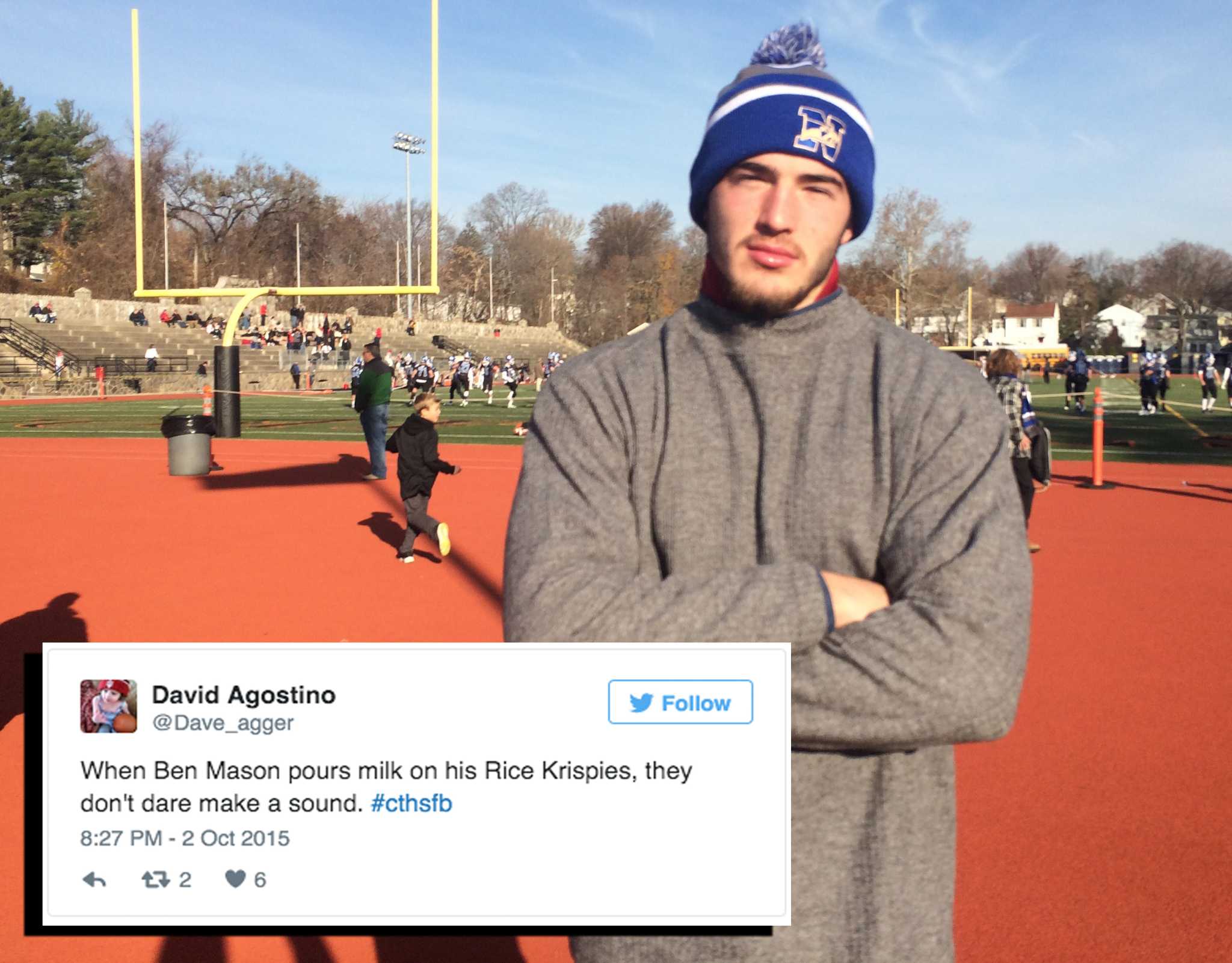 Football: David Agostino's Ben Mason Series Wins 2015 #CTHSFB on Twitter