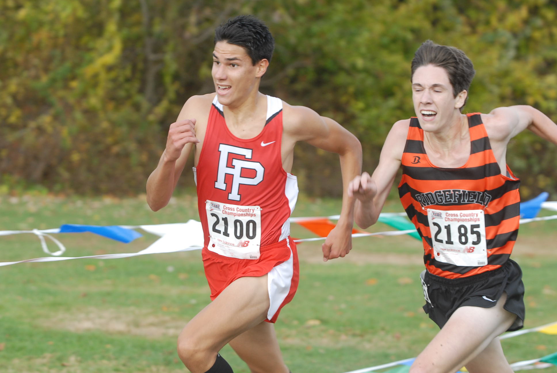 By a hair, Fairfield Prep's Alvarado wins state boys cross country open