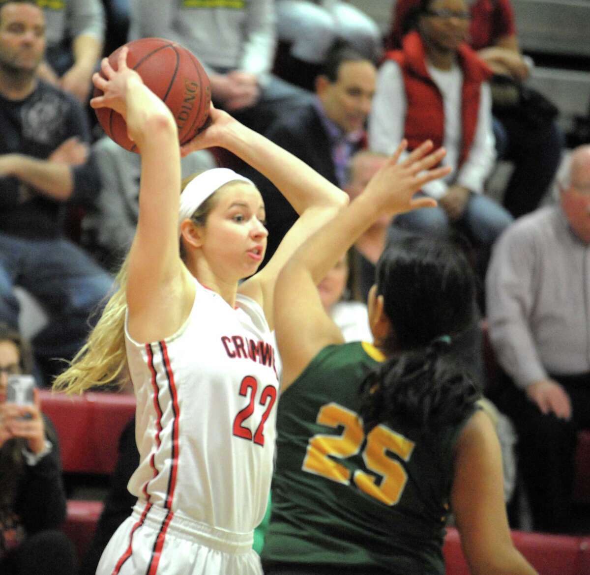Girls basketball: Cromwell cruises past Holy Cross to reach Class M final