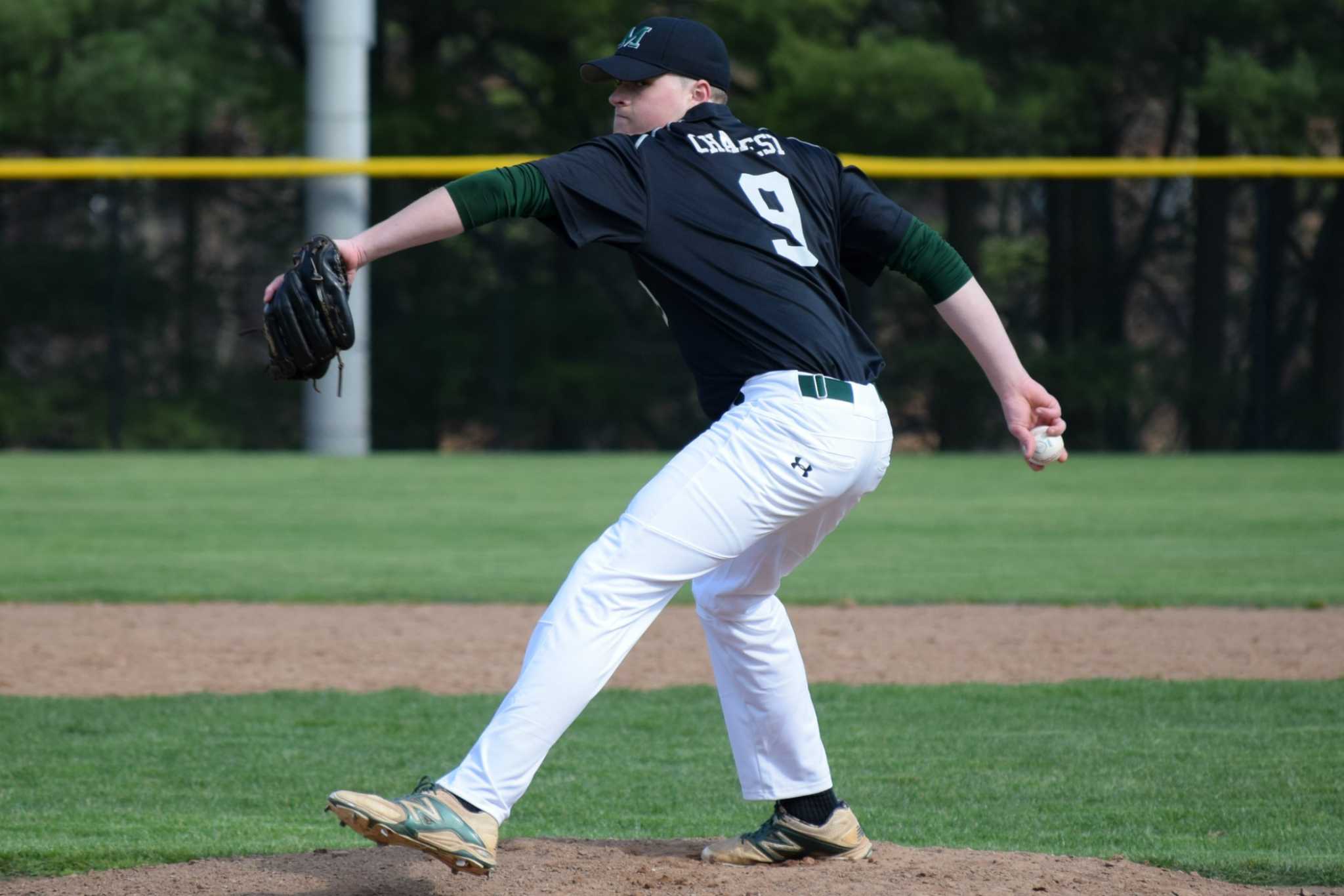 Baseball: Charest tosses one-hitter in Maloney victory over Manchester