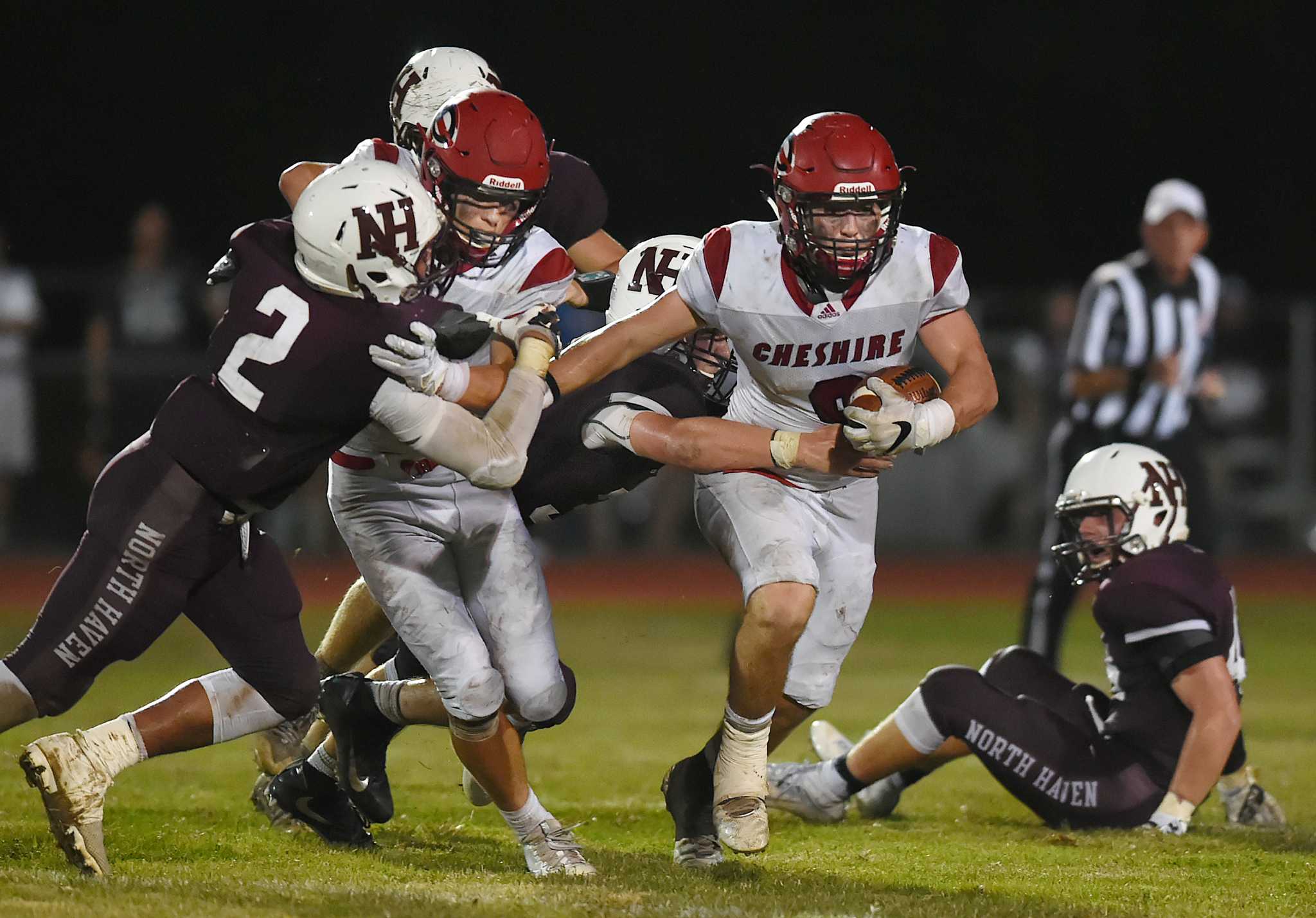 Football: Cheshire holds off North Haven in season opener