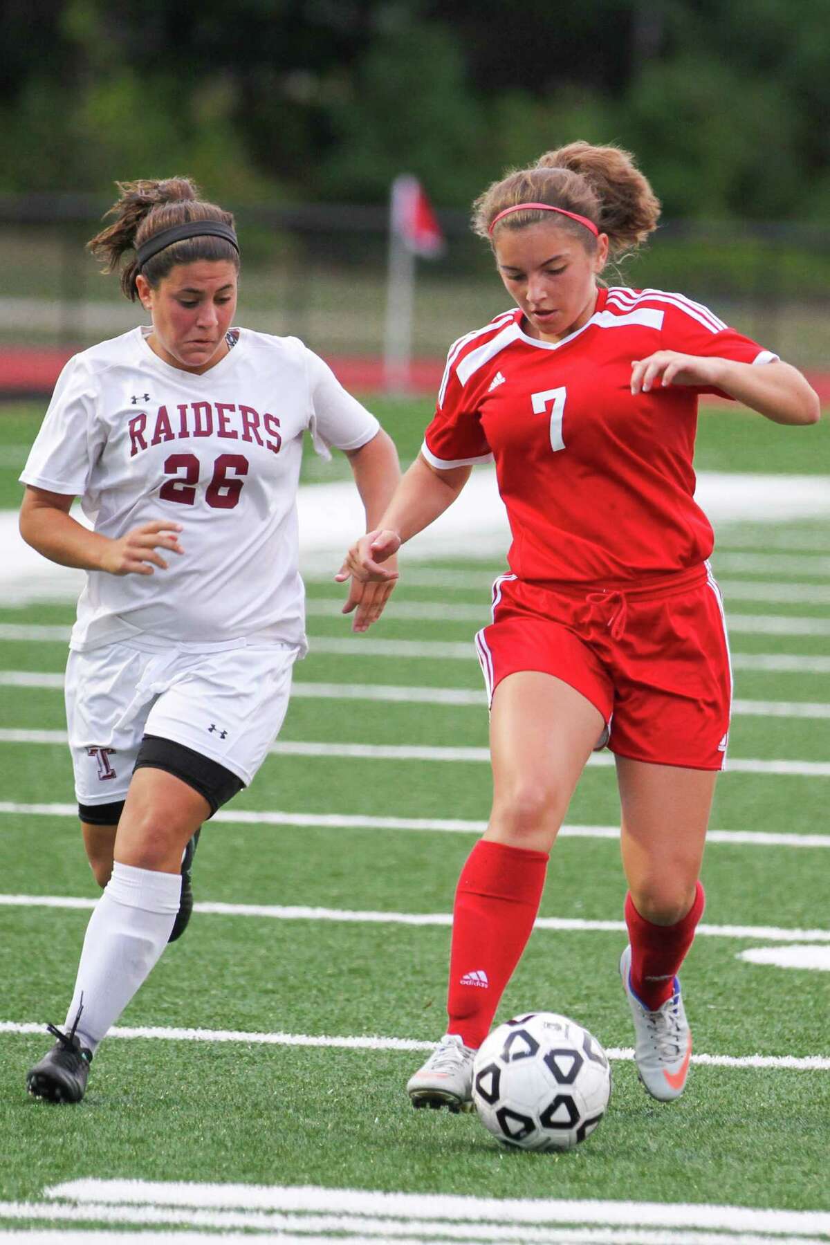 Girls Soccer: Short-handed Torrington routs Derby