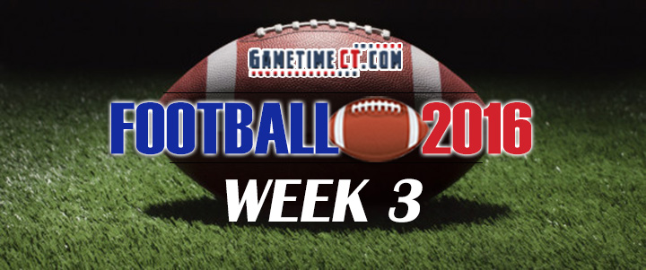 Football 2016: WEEK 3 Schedule / Scoreboard