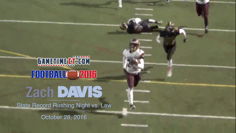 WATCH: Sheehan's Zach Davis: All the touchdowns in state record rushing ...