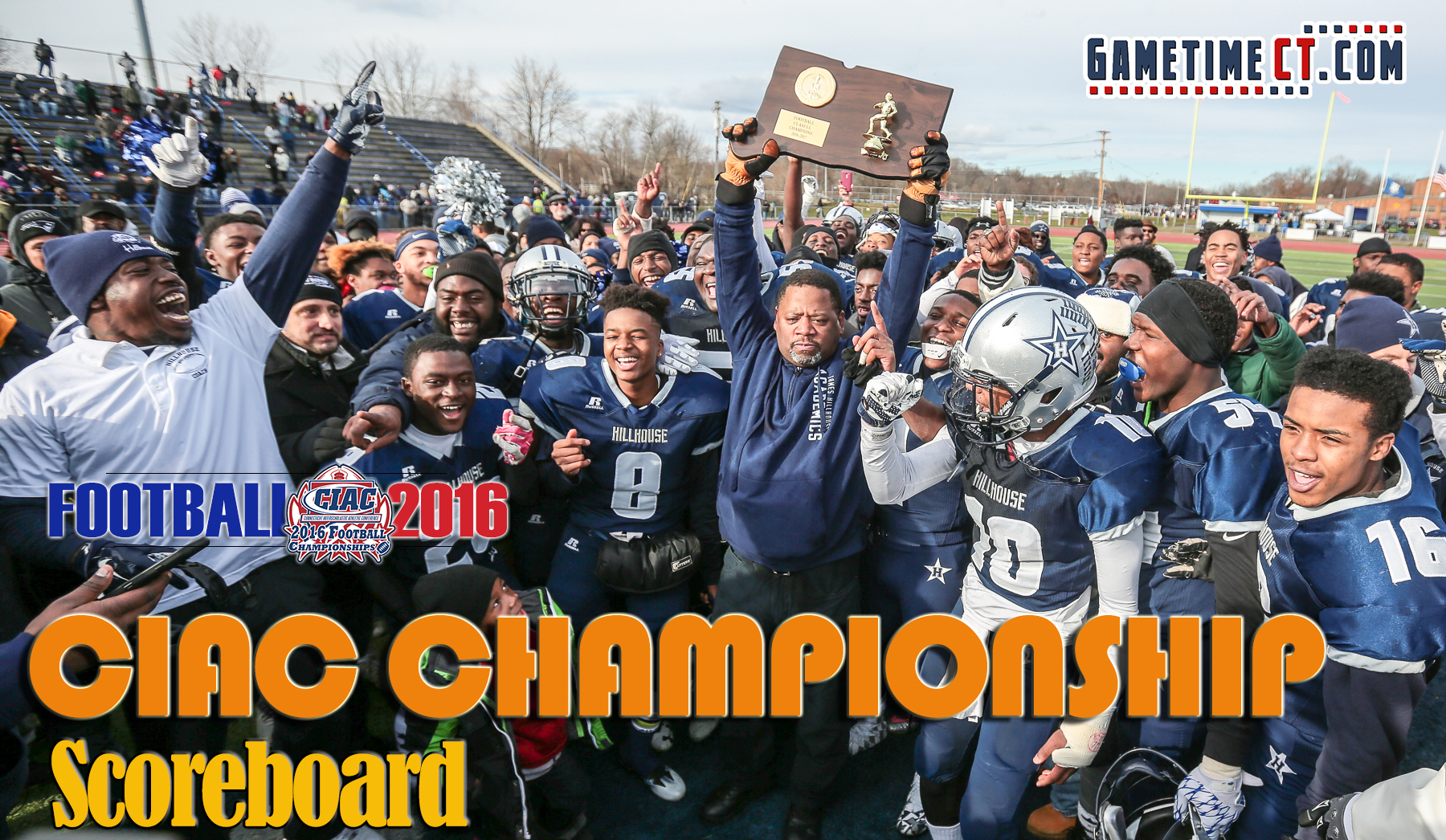 The 2016 CIAC Football Championship Scoreboard [Final]