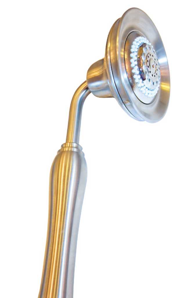 Spray on: Trends in shower options and features