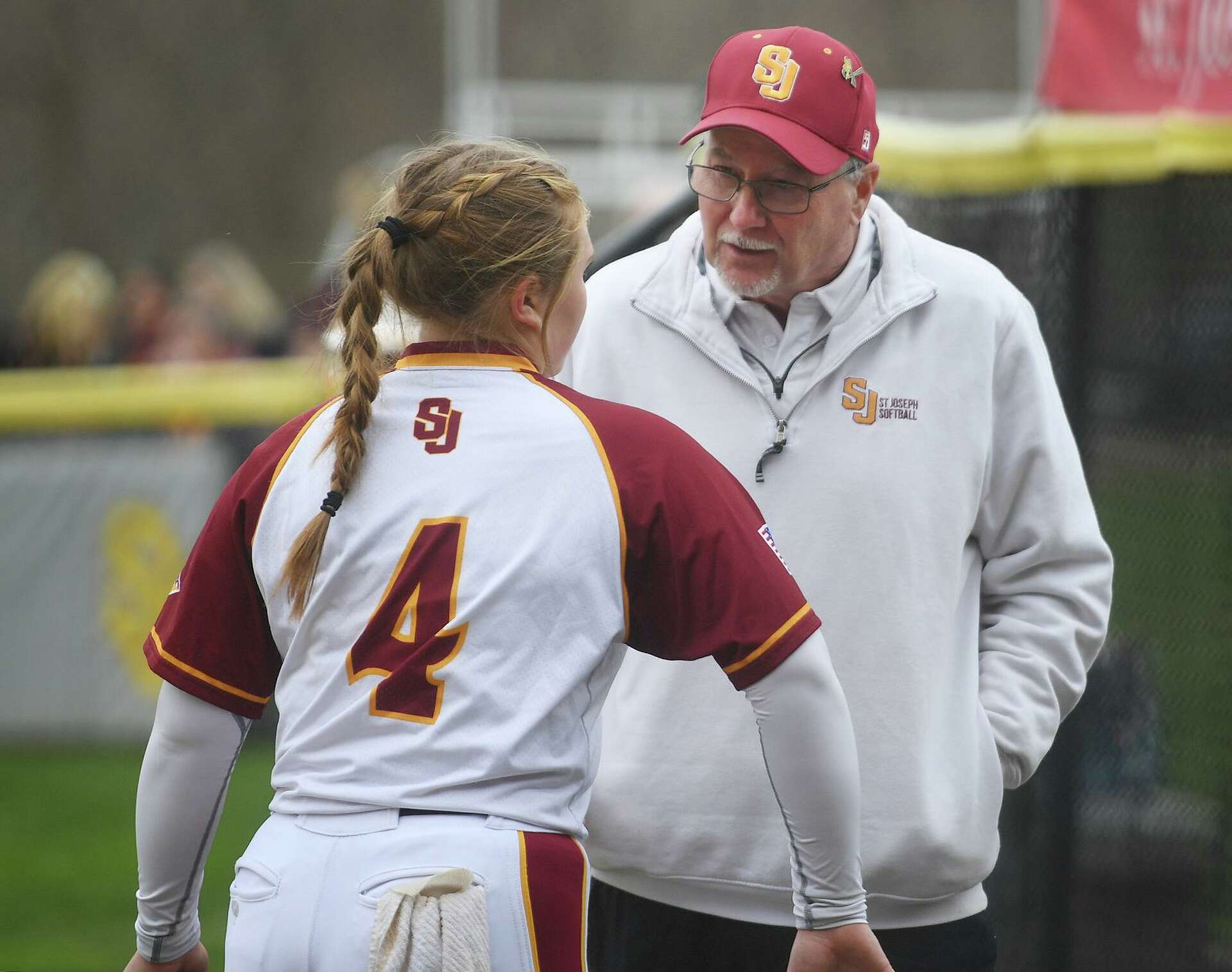St. Joseph High School softball coach Jeff Babineau reaches 300 wins