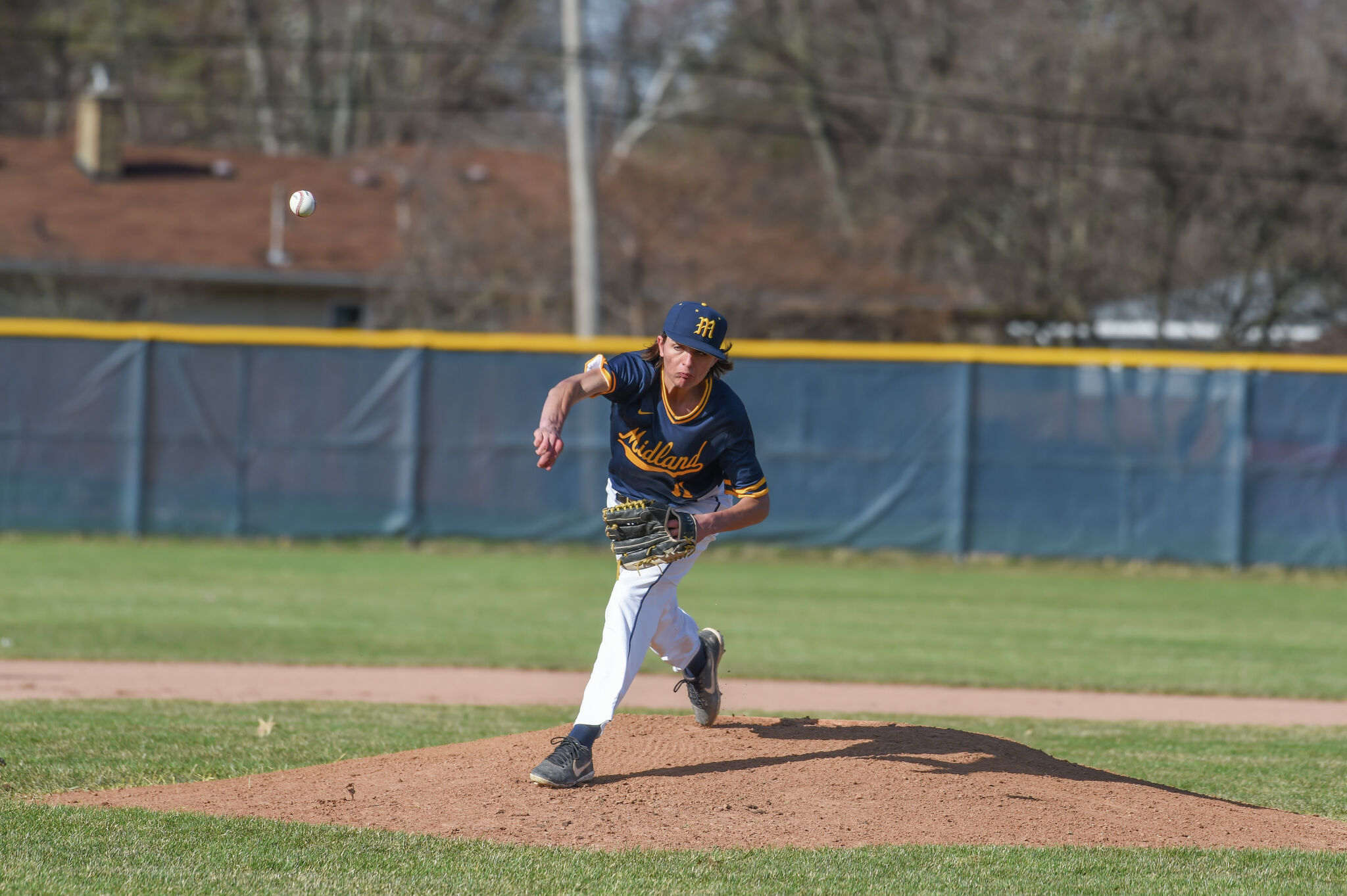 Midland High vs. Bay City Central baseball, April 21, 2022