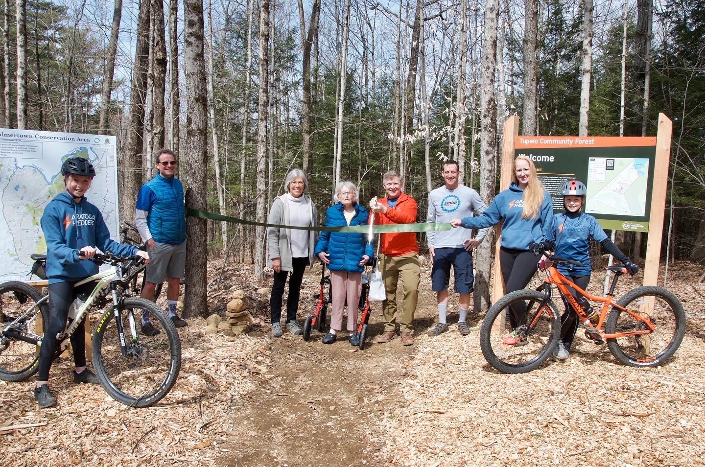Tupelo Community Forest hiking trails open in Greenfield