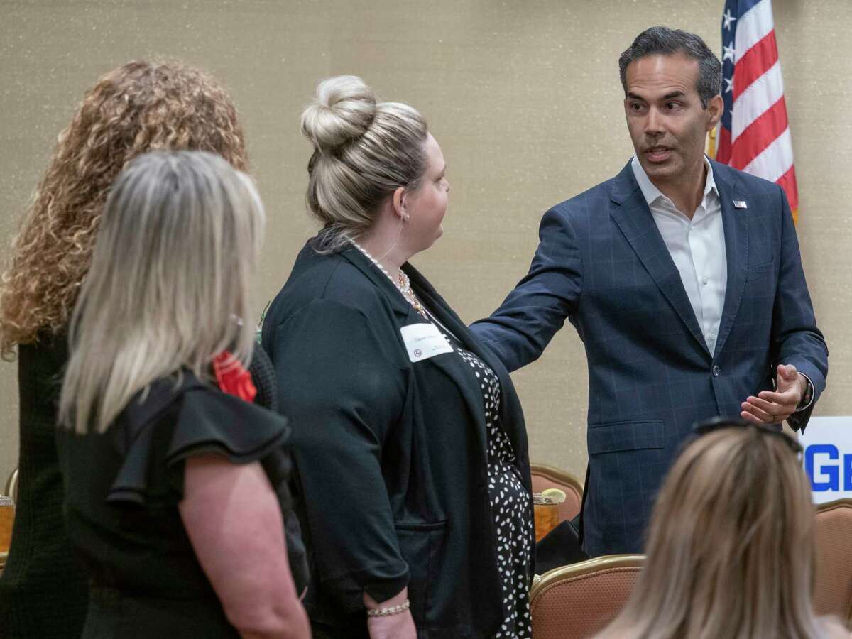 George P. Bush greets Midlanders