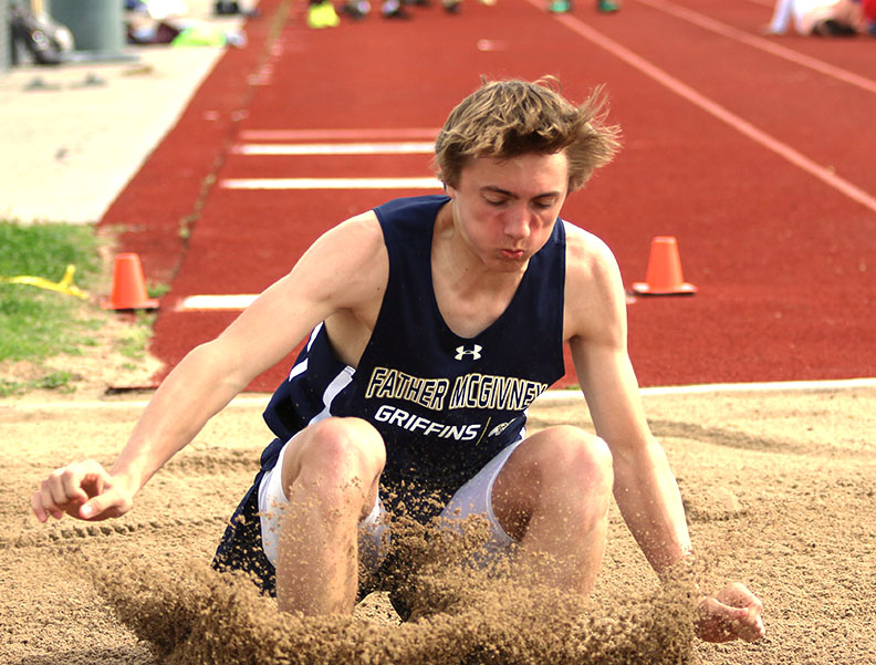 SS TRACK AND FIELD MVP: Huber cements himself into Griffins record books