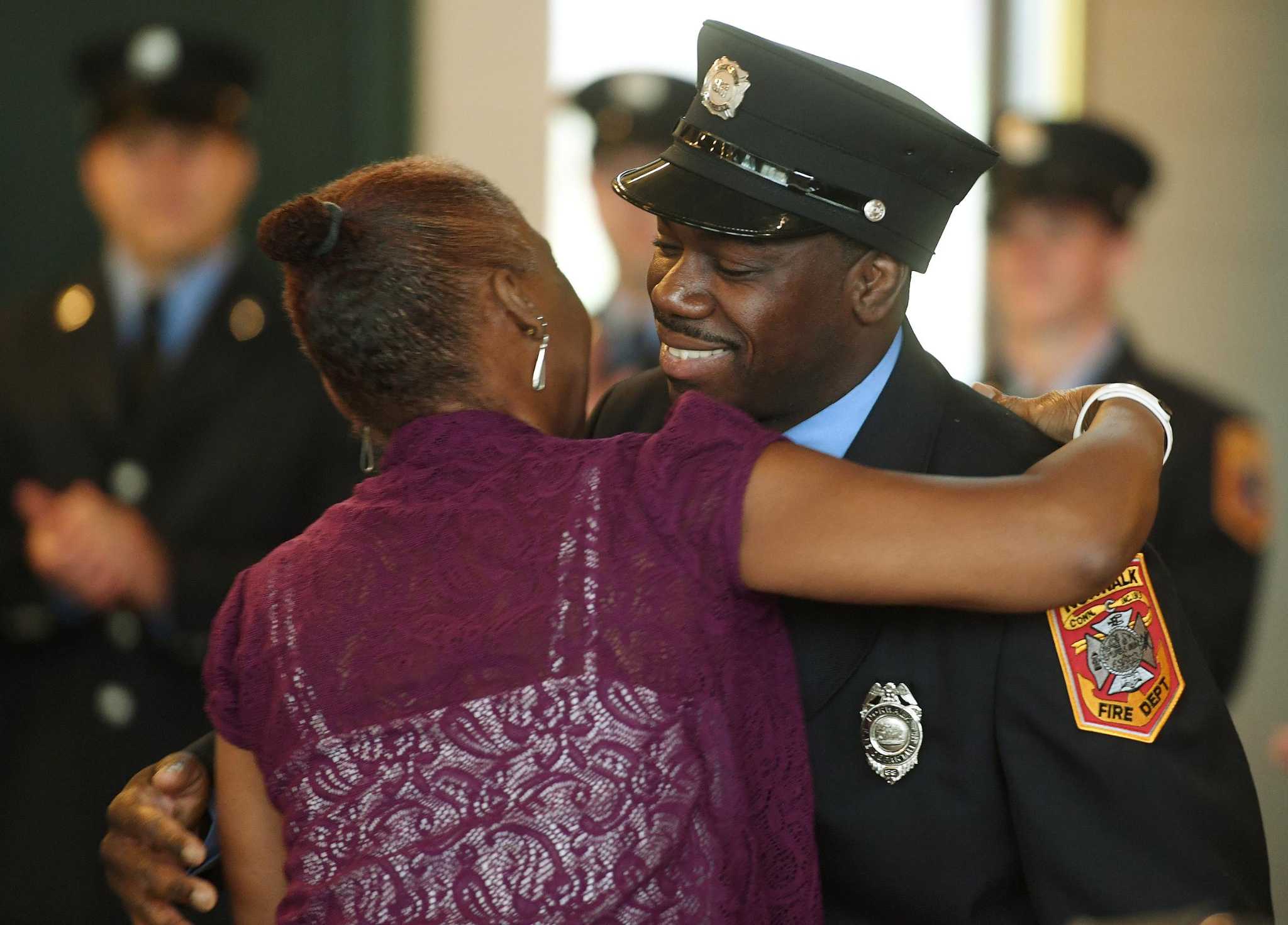 ‘A dream come true’ for 12 new Norwalk firefighters