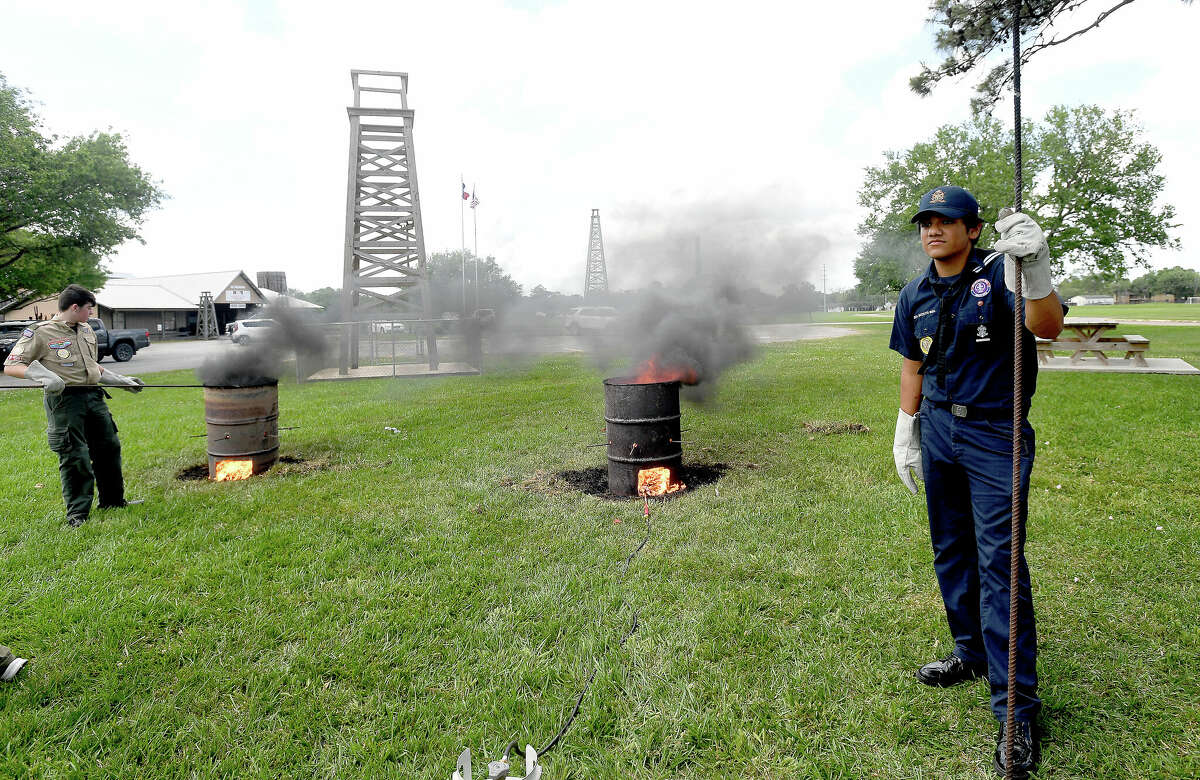 Spindletop Museum hosted first ceremonial flag retirement ceremony