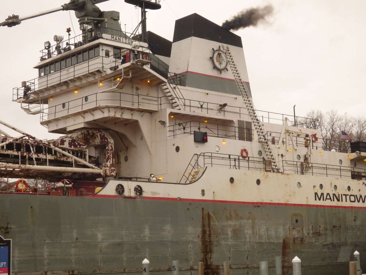 Manitowoc visits Manistee port
