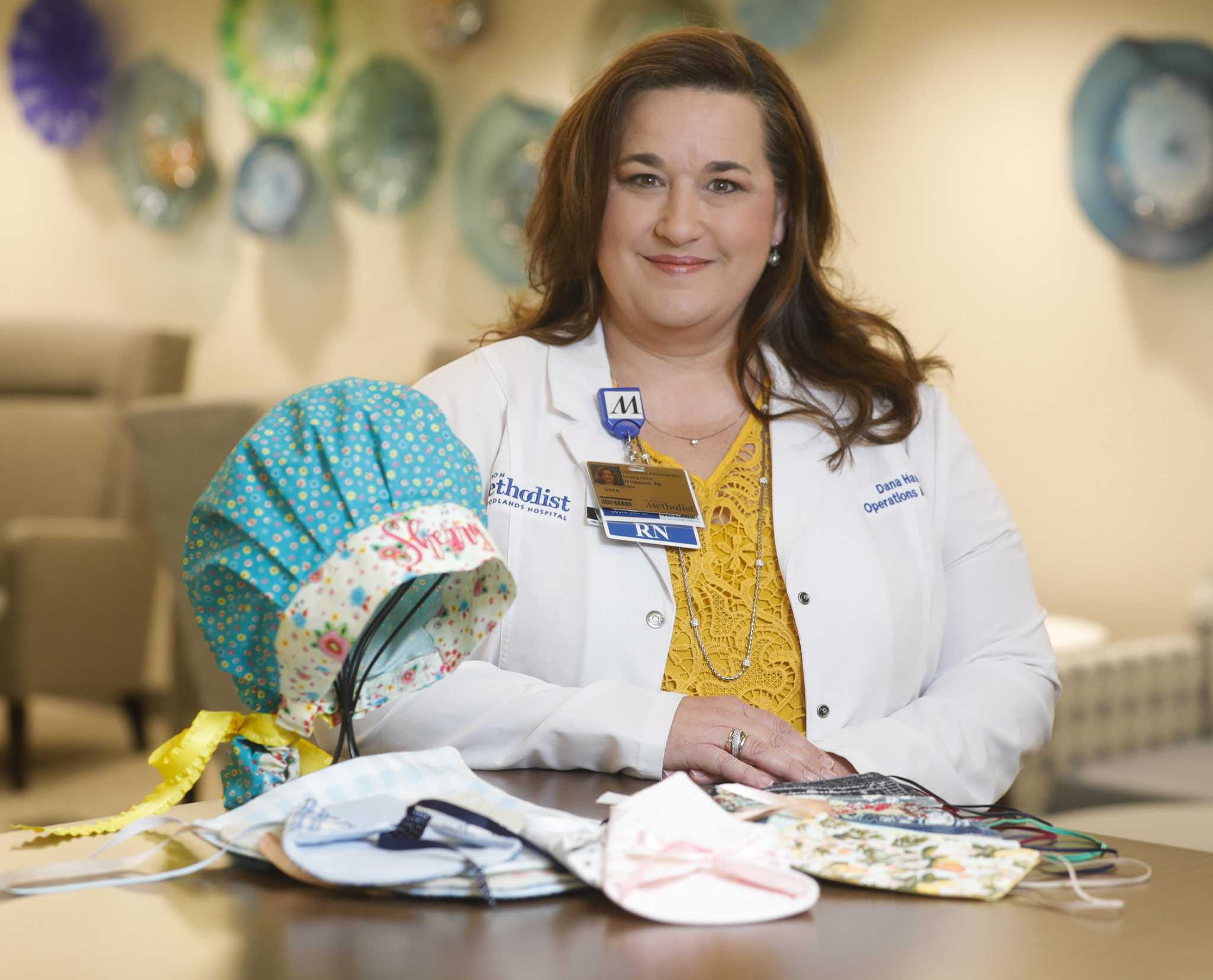Sewing helps hospital administrator mend herself and staff during pandemic