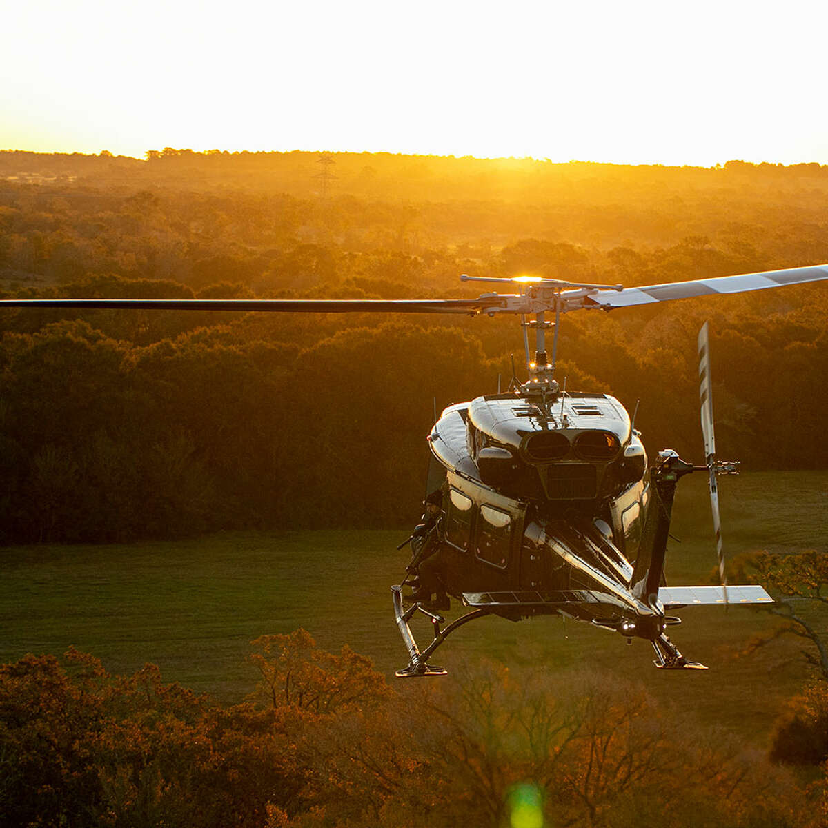 Inside the Texas business of hunting feral hogs with helicopters, guns