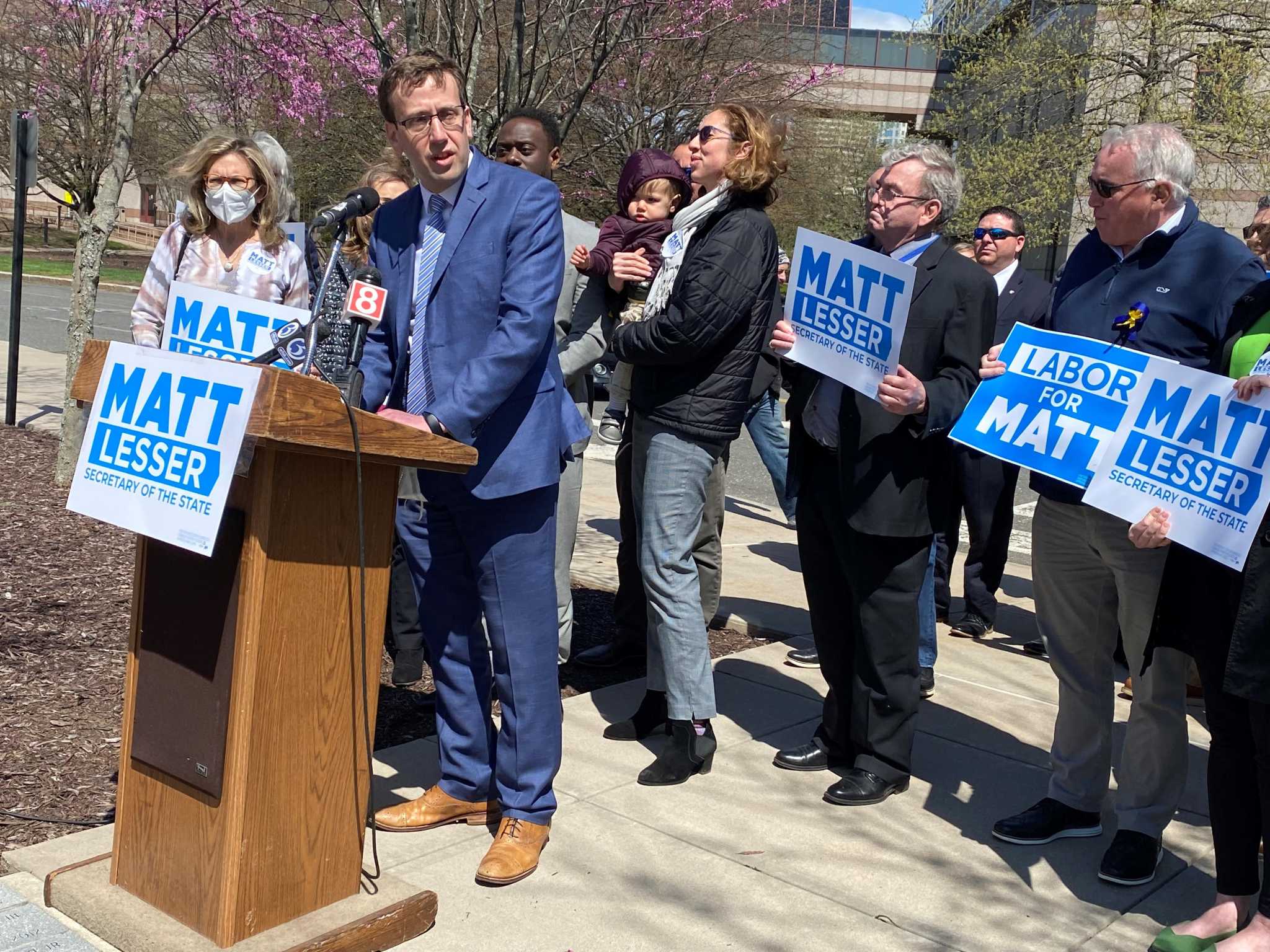 Lesser’s well-known secret: he’s running for Secretary of the State