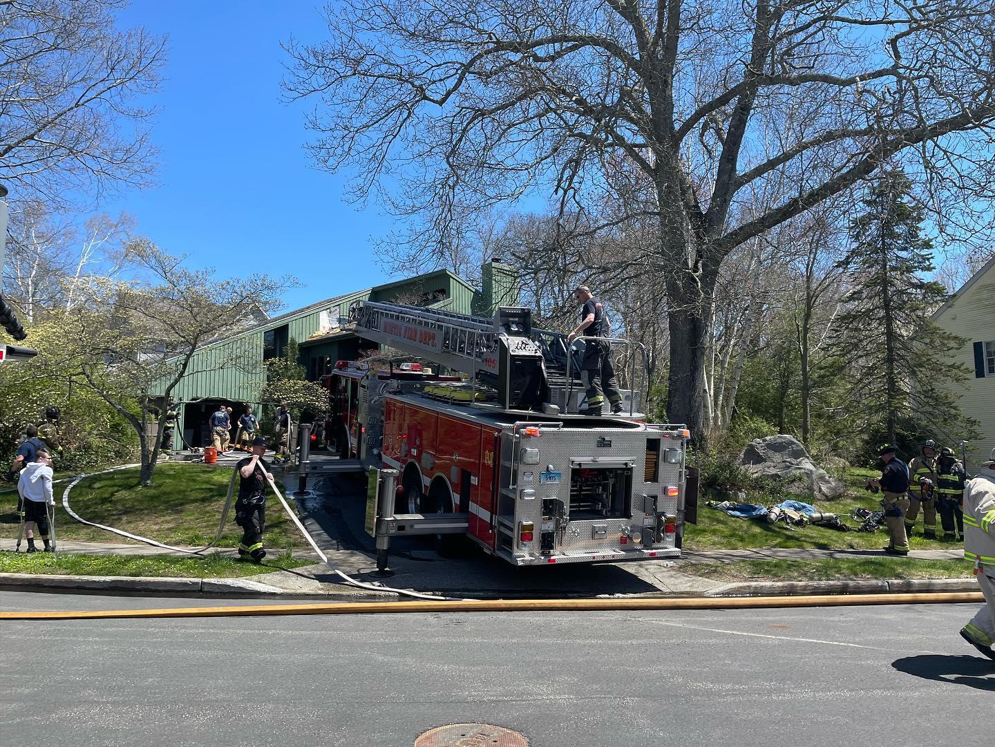 Officials investigating Mystic house fire