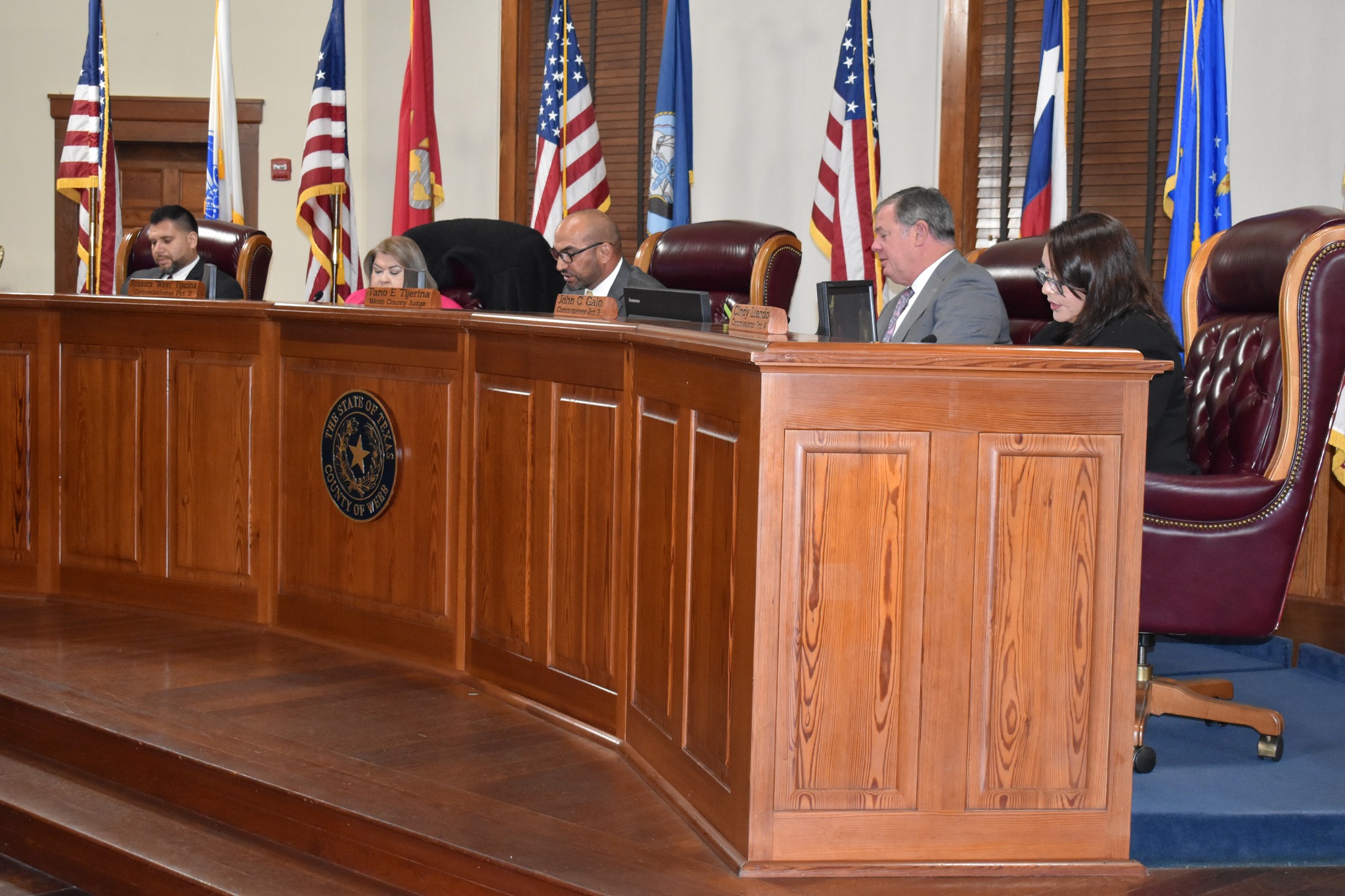 Webb County changed its procedures to further involve local companies ...