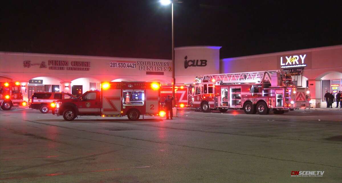3 people hospitalized after fire at crowded southwest Houston nightclub