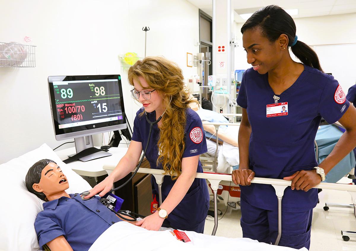 ACC has several paths for you to become a nurse