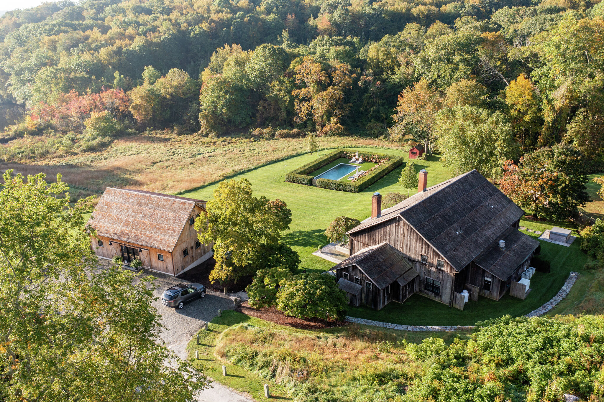 Converted barn relocated to CT from Massachusetts listed for $4.25M