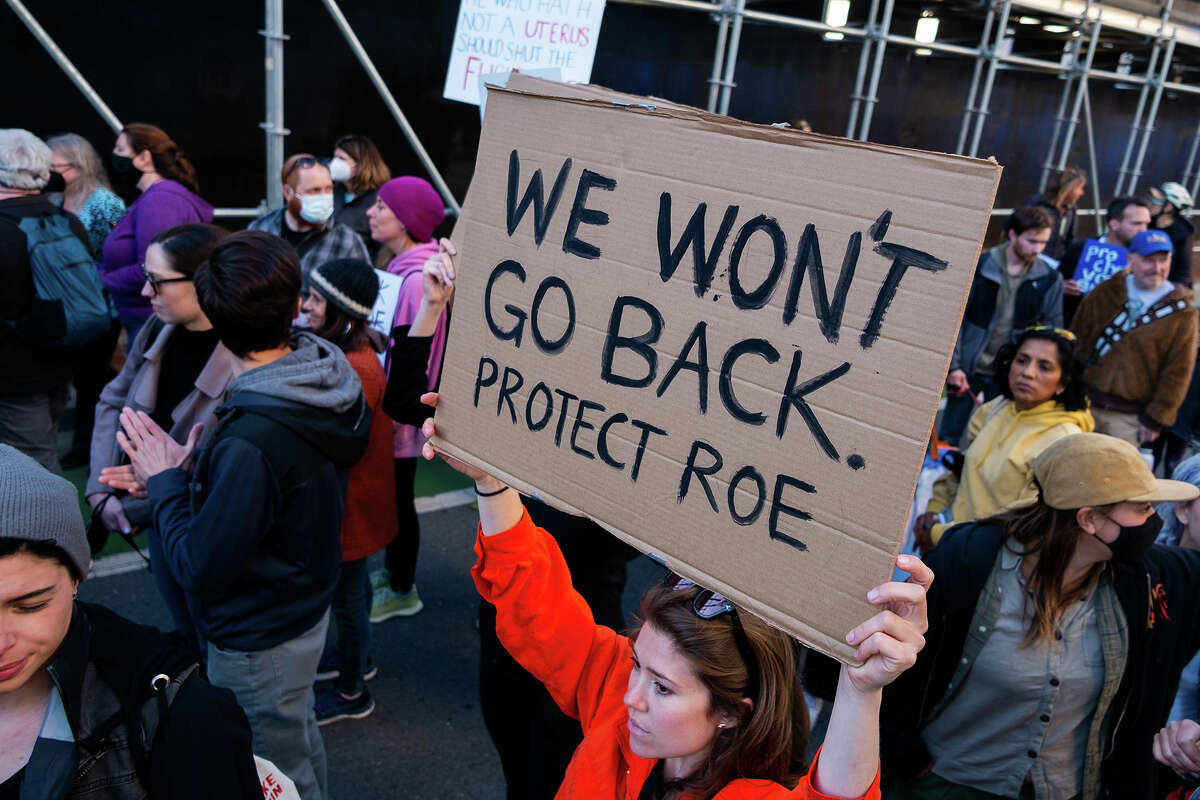 See the signs from San Francisco's rally for abortion rights