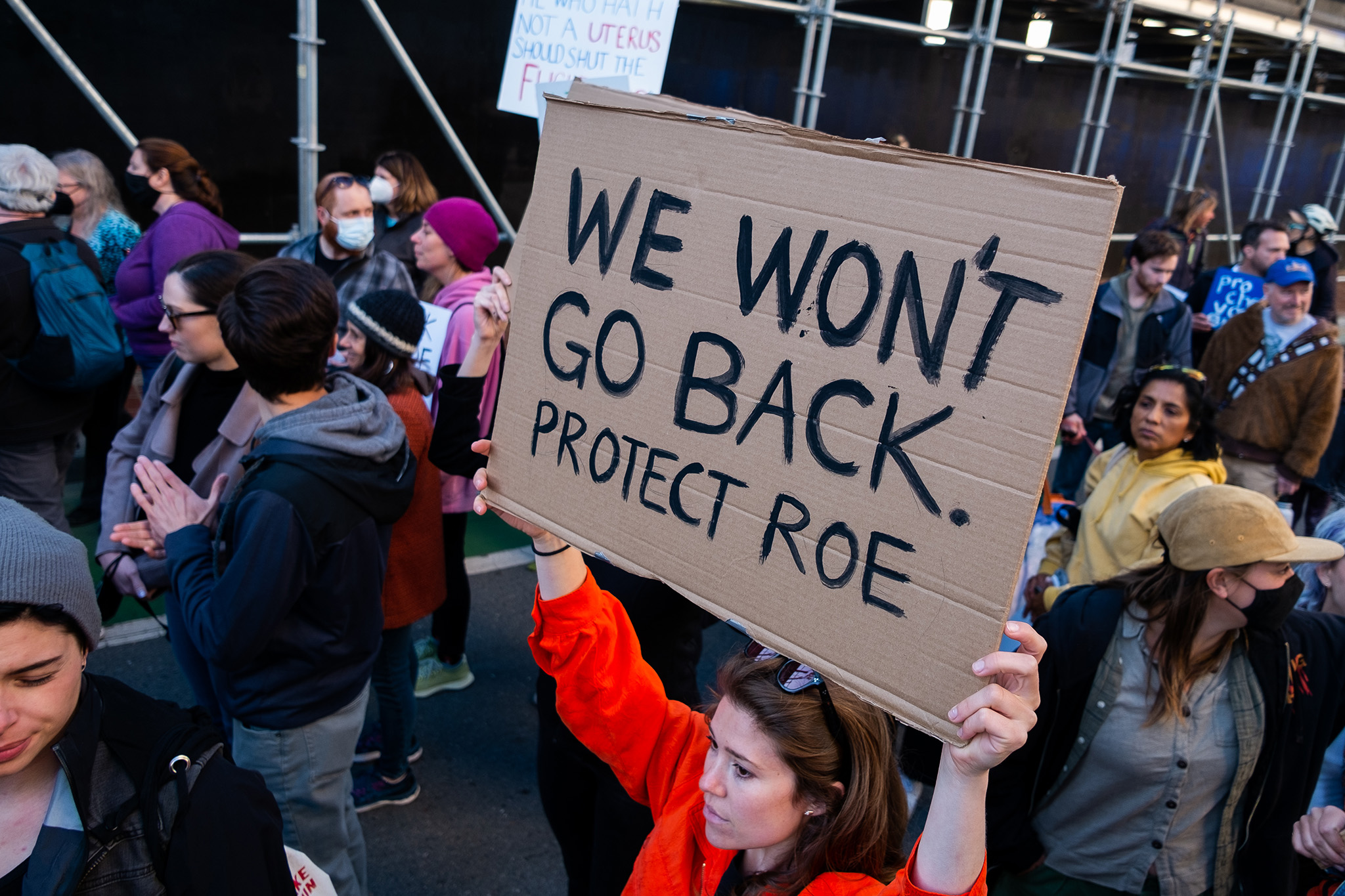 See the signs from San Francisco's rally for abortion rights