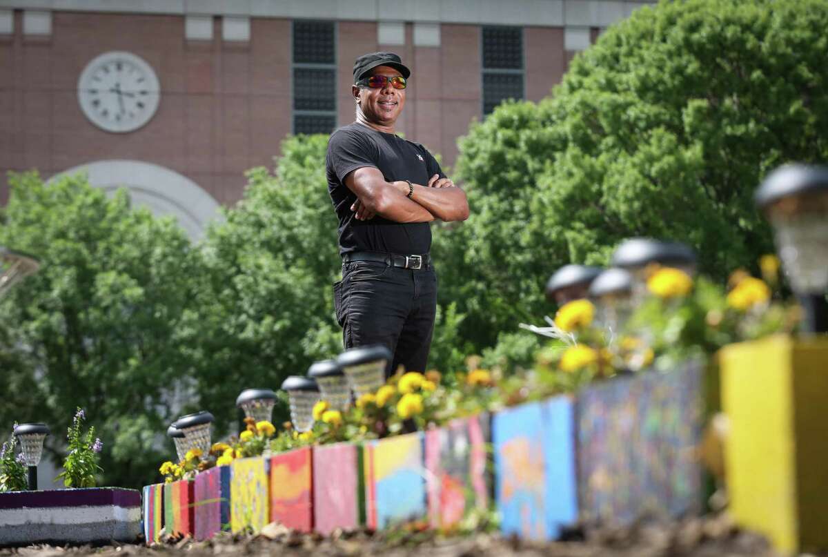 Spend World Labyrinth Day at Discovery Green in Reginald Adam’s new art ...