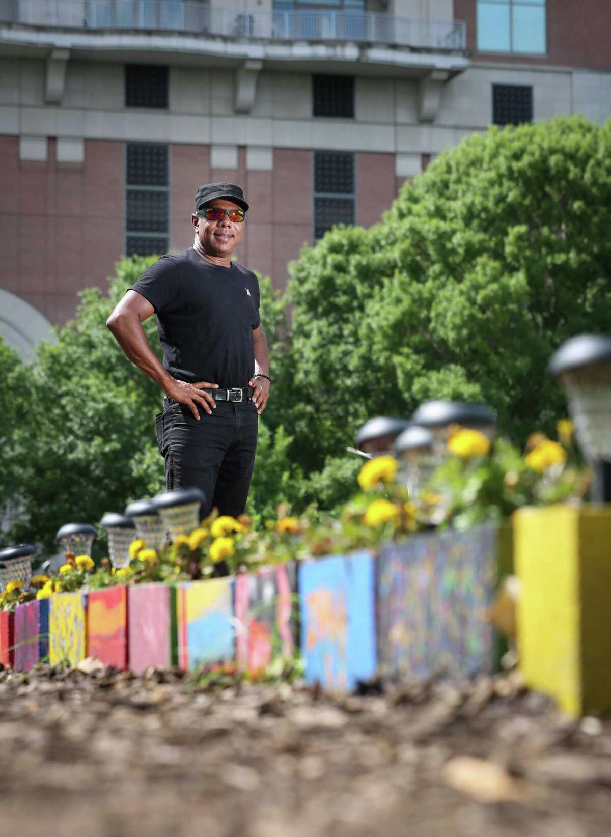 Spend World Labyrinth Day at Discovery Green in Reginald Adam’s new art ...