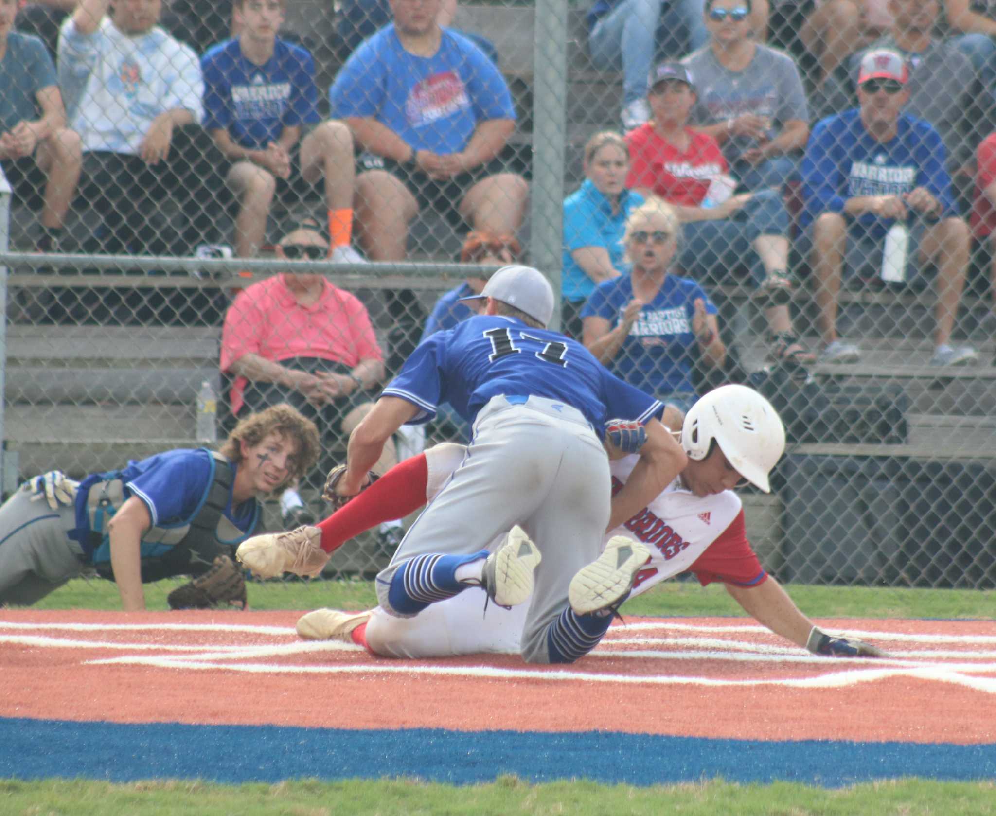 FBCA erupts for 15 runs in first inning to win bi-district title